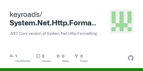 Github Keyroadssystemnetformattingnetcore Net Core Version Of Systemnet