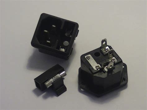 Iec Inlet Complete With Fuse Holder Valvesnmore