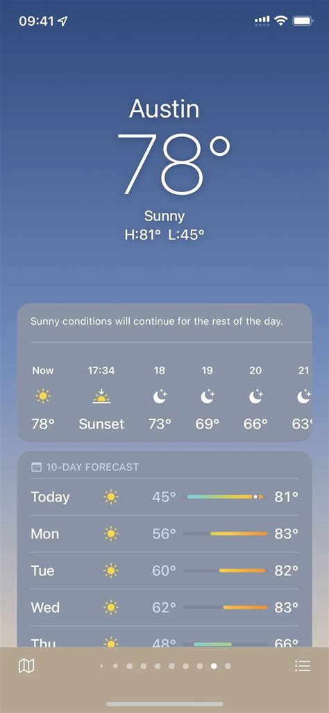 Your IPhone S Weather App Has A Crazy Number Of Customization Options You Probably Didn T Know