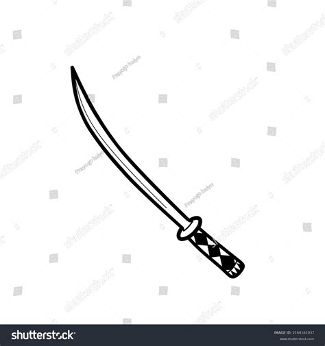 Sharp Sword Useful Splitting Flesh Stock Vector Royalty Free 2164161037 Shutterstock