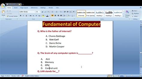 Computer Fundamental Mcq Part 3 Computer Fundamental Mcq Questions With Answers Youtube