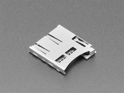 Microsd Socket Id 1660 Adafruit Industries Unique And Fun Diy