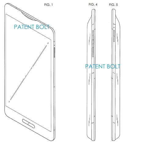 Samsung Granted Patents On New Phone And Phone Case Design Could The Former Be For The Galaxy