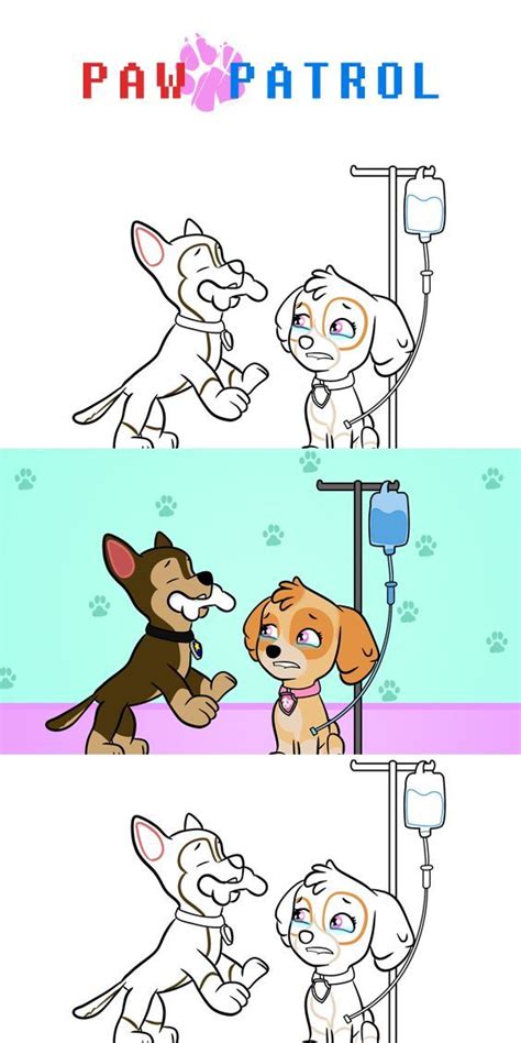 Chase X Skye Chase Paw Patrol Saddest Songs Real Life Snoopy In This Moment Comics Sick