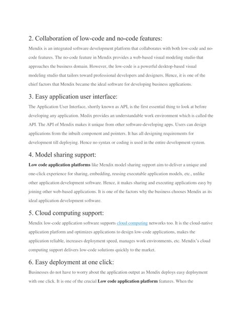 Ppt Mendix An Effective Low Code Platform For Your Business Powerpoint Presentation Id11813086