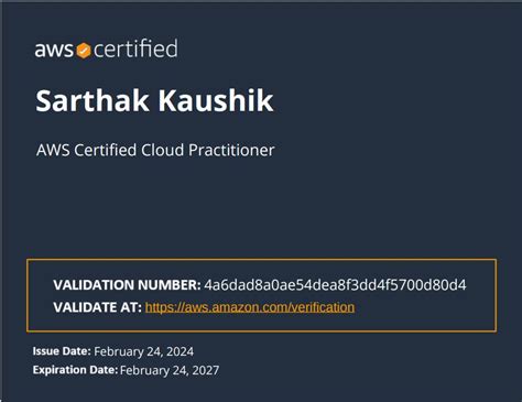 Sarthak Kaushik On Linkedin Aws Cloudcomputing Certificationachieved