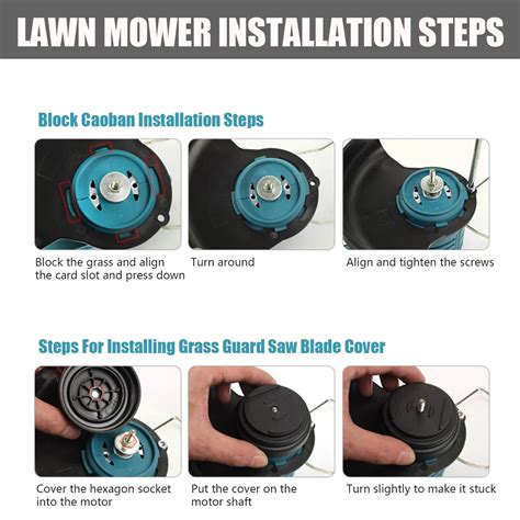 무선 잔디 깎는 기계 21v 길이 조절 가능 커터 가정용 정원 도구 마끼다 18v 배터리와 호환 가능 Aliexpress