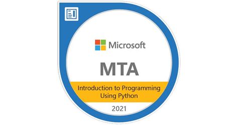 Mta Introduction To Programming Using Python Certified 2021 Was Issued Mahendra Babu Ramisetty