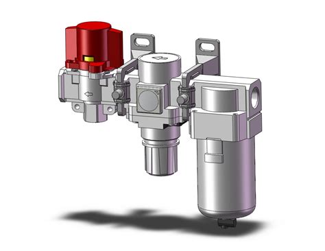 SMC AC40B N04E V 6RZ B F R Combo Modular MODULAR F R L AC4