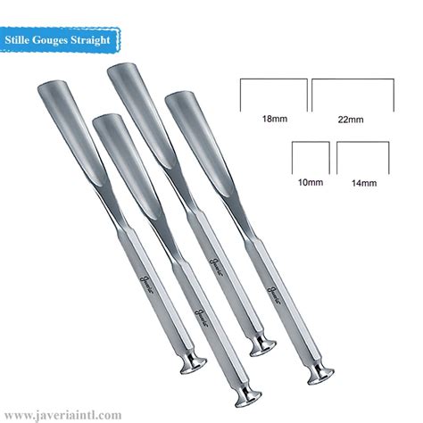 Stille Gouges Straight Orthopedic Bone Gouge Reliable Tool