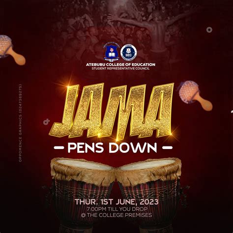 atecoe jama flyer designed by oppomence graphics in ghana 0247369275 flyer design christian