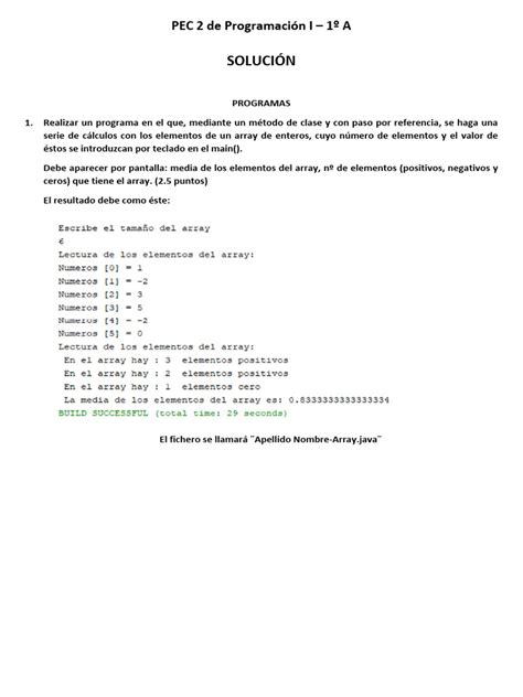 Solución Práctica Pdf Constructor Programación Orientada A Objetos