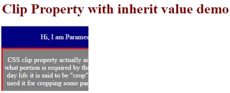 css clip how does clip property work in css examples