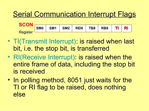 interrupt programming with 8051 microcontroller ppt operating