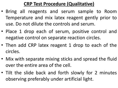 Crp Test Pptx Heart And Cardiovascular Diseases Diseases And Conditions