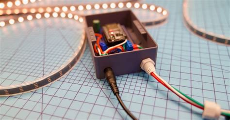 Wled Esp32 Holder Box With Magnet Lid By Roman Kiprin Download Free Stl Model