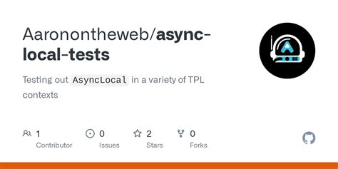 GitHub Aaronontheweb Async Local Tests Testing Out AsyncLocal In A Variety Of TPL Contexts