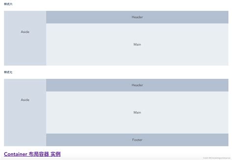 Elementui 组件：container 布局容器el Container Csdn博客