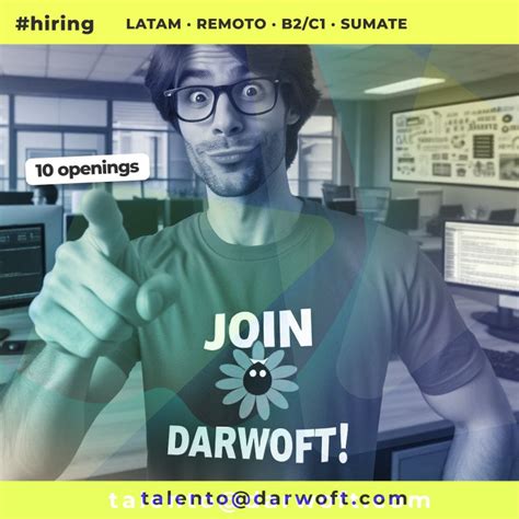 Hernán Vietto On Linkedin Hiring Openings Darwoft Opentowork Openings Open Work Vietto