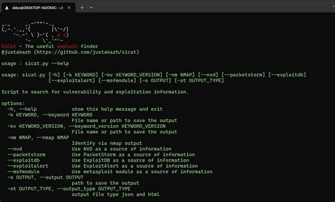 Sicat An Advanced Exploit Search Tool