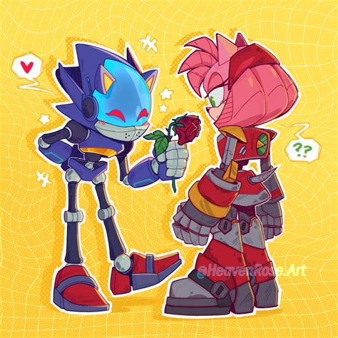 Metal Crush 💙🥀🩷 Sonic Prime Chaos Sonic X Rusty Rose