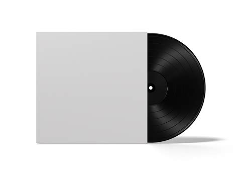 Music Vinyl And Record Label Disc Mockup 16692286 Png