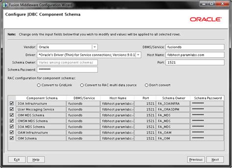 Oracle Fusion Applications Installation Configure Oracle Identity And