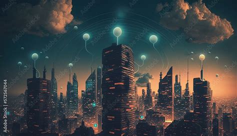 Generative Ai Internet Of Things Iot Devices And Connectivity On A