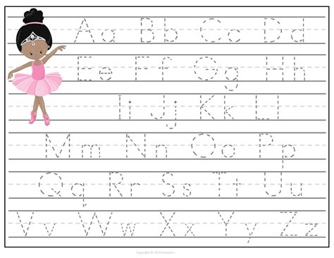 Letter Tracing First Grade Letter Tracing Worksheets