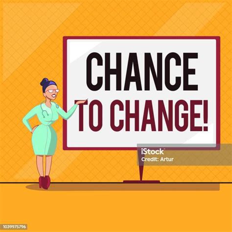 필기 텍스트 변화를 기회입니다 새로운 사업 아이디어의 변화를 위한 기회를 의미 하는 개념 가능성에 대한 스톡 벡터 아트 및 기타 이미지 가능성 개념 개념과 주제