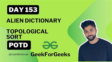 153 alien dictionary topological sort graphs java strings youtube