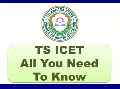 TS ICET 2021 Application Registration Important Dates Eligibility Syllabus Pattern All