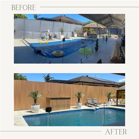 From Fence To Feature Wall Newtechwood Castellation Cladding Subiaco Restoration