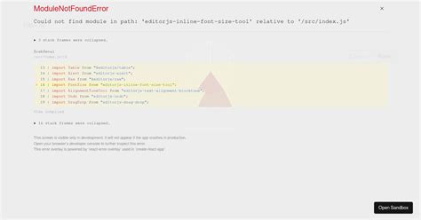 Editorjs Inline Font Size Tool Examples Codesandbox