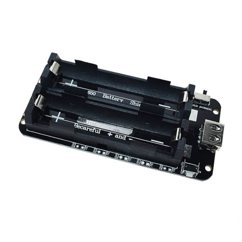 Two Voltage 18650 Lithium Battery Shield V8 Mobile Power Expansion Board Module 5v3a 3v1a