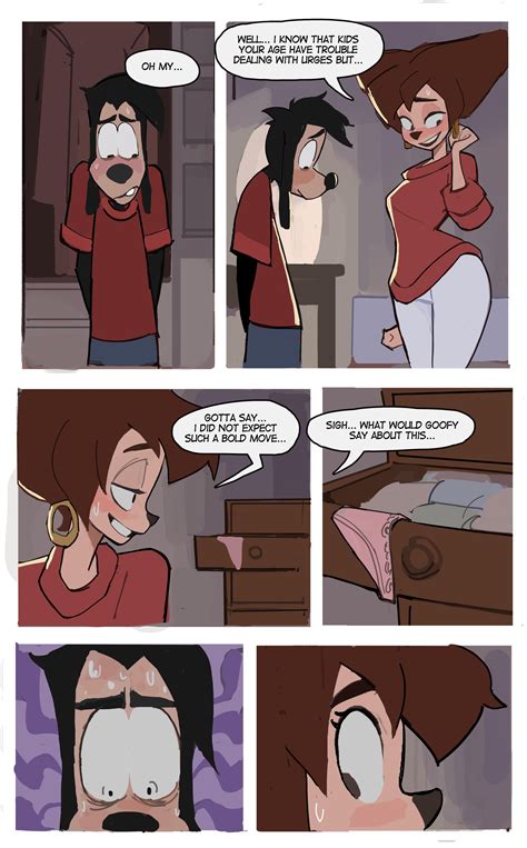 Rule 34 1boy 1boy1girl 1girls Amugea Comic Embarrassed Furry Max Goof