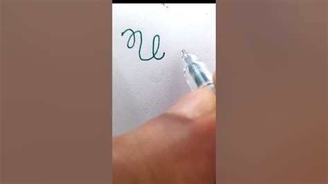 English Cursive Writing Uu Cursive Cursiveabcd Cursivewriting Youtube