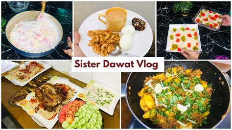 Sister Dawat Vlog Message For New Youtubers Healthy Breakfast Youtube