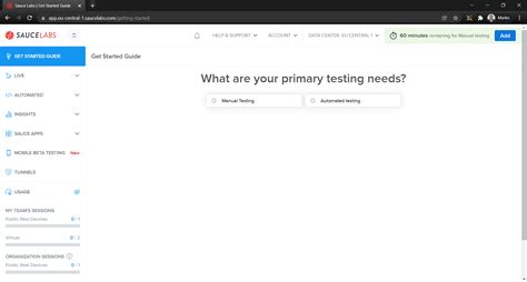 Running Web Automated Tests On Real Android Devices Using Saucelabs And
