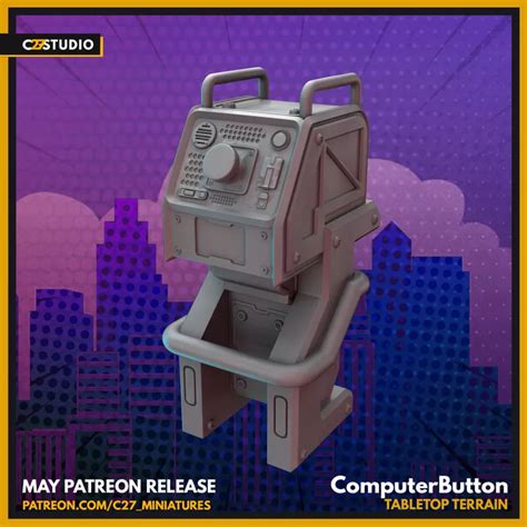 Computer Button Free High Quality Models