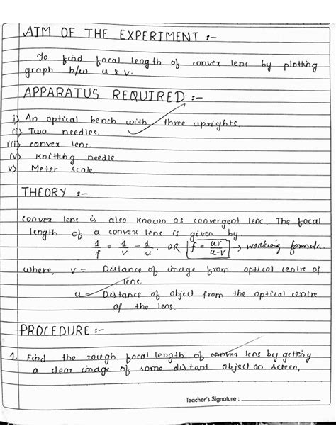 Xii Physics Practicals Section B Pdf