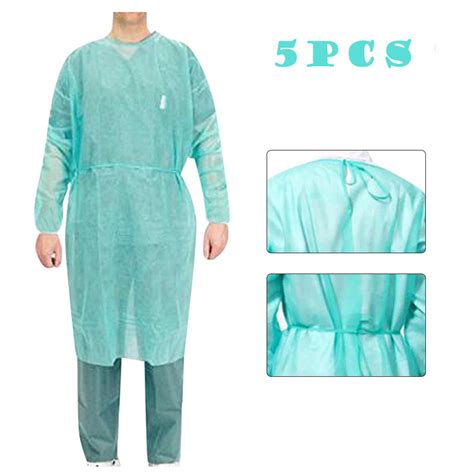 560pcs Disposable Clothes Gown Overalls Green Sui Vicedeal