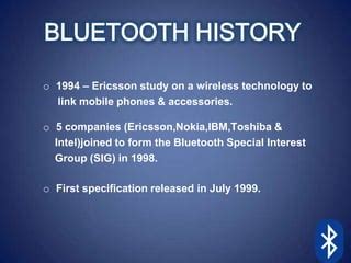 Bluetooth Ppt By Ajay Ppt