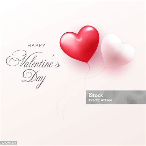 3d 핑크와 레드 하트 발렌타인 데이 카드 벡터 2월에 대한 스톡 벡터 아트 및 기타 이미지 2월 3차원 형태 가격 Istock
