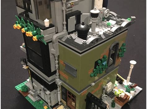Lego Moc Jewelry Store And Hideout By Brixgofar Rebrickable Build