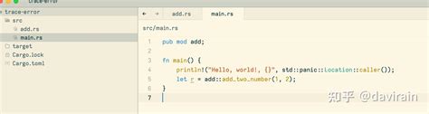 std panic location caller 的使用 知乎