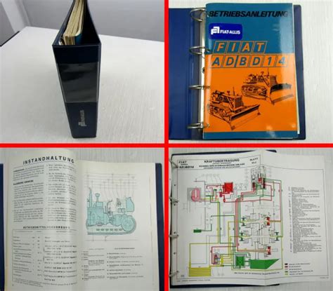 Fiat Allis Fiatallis Ad Bd 14 Dozer Bedienungsanleitung Hauptmerkmale U Daten Fiatallis