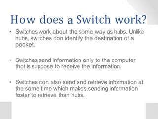 Networking System Devices Presentation Pptx Computer Networking Computing