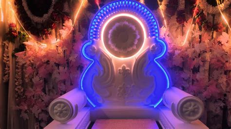 Thermocol Makhar Decoration For Ganpati Thermocol Ganpatidecoration
