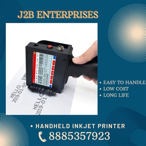 polished 100 500kg electric handheld batch coding machine for pouch printing at rs 24 000